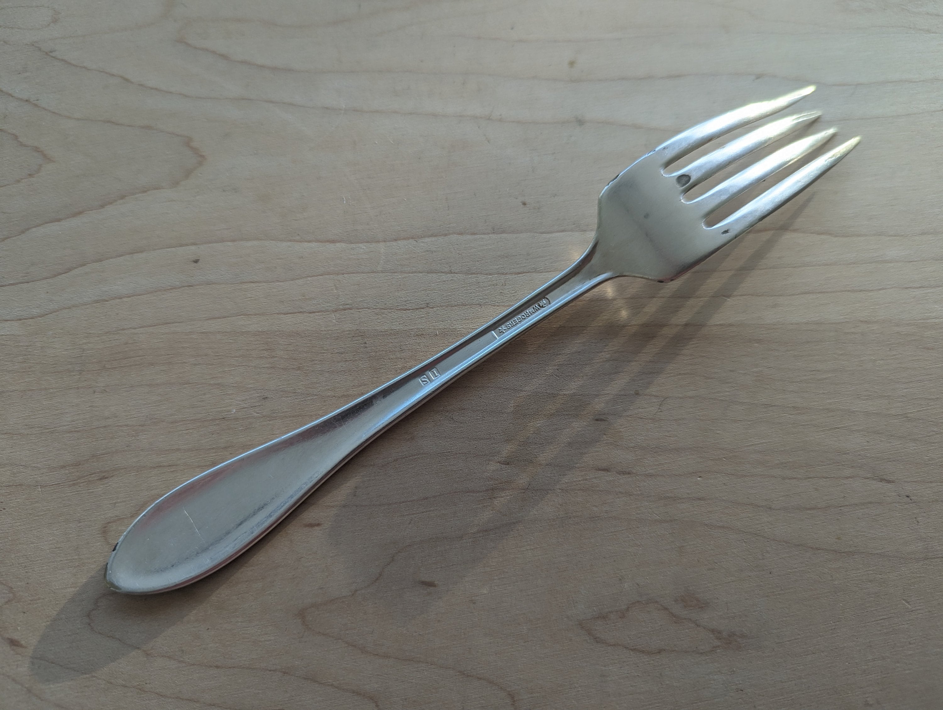 Vintage Collectible US Navy USN Dinner Fork 7 1/4" by Wm Rogers - Etsy