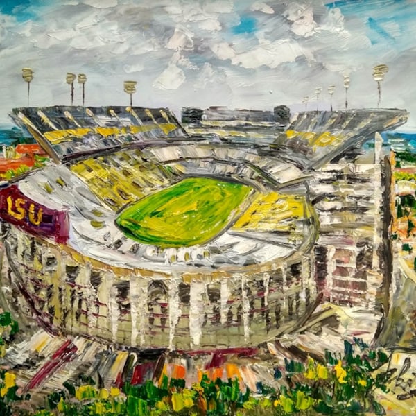 Lsu Artwork - Etsy