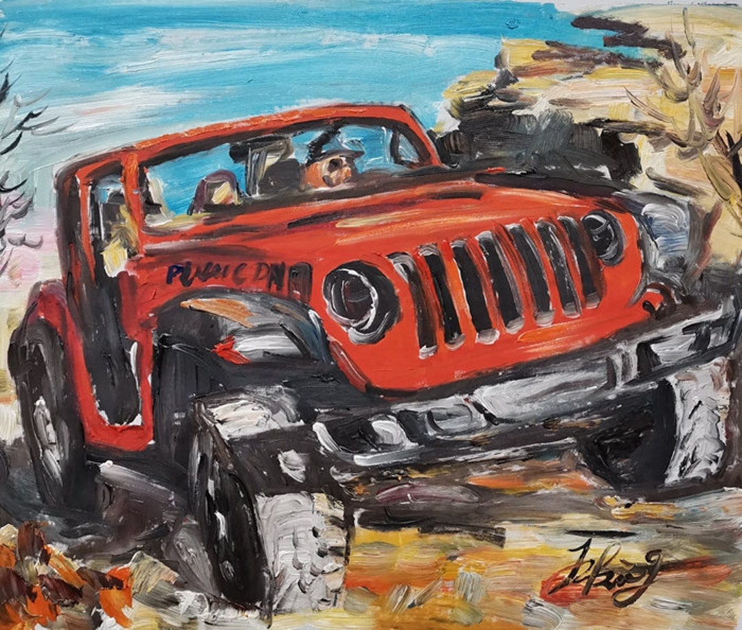 Rocky Mountain Offfroad, Jeep Rubicon-pen King-a2487-home Decor Holiday ...