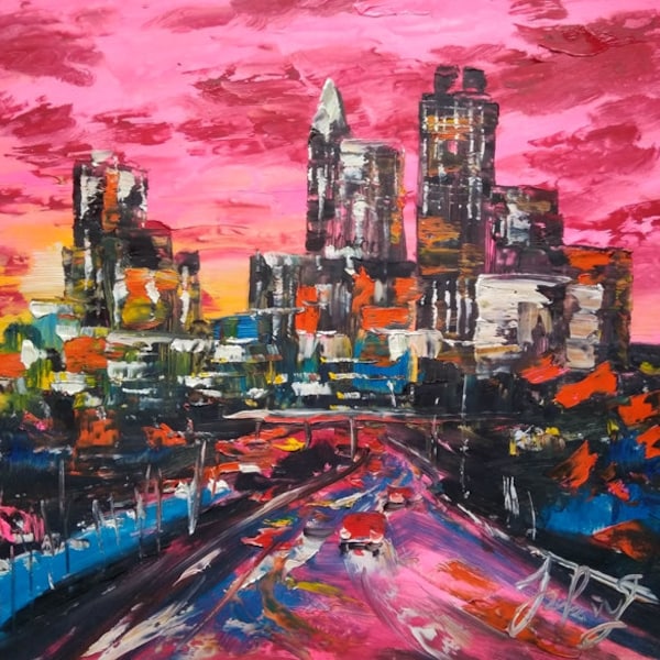 Raleigh Art Canvas - Etsy