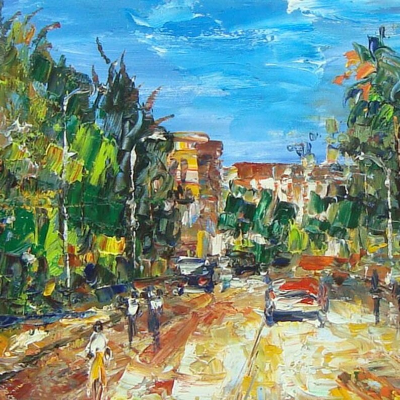 MAIN STREET Boulder City Nevada-pen King 7200-home Decor - Etsy