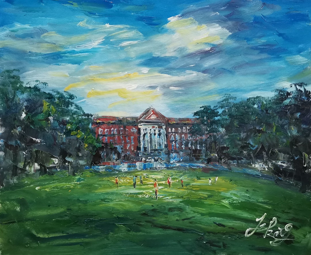 Tulane University, New Orleans, Louisiana-pen King-a4529-home Decor ...