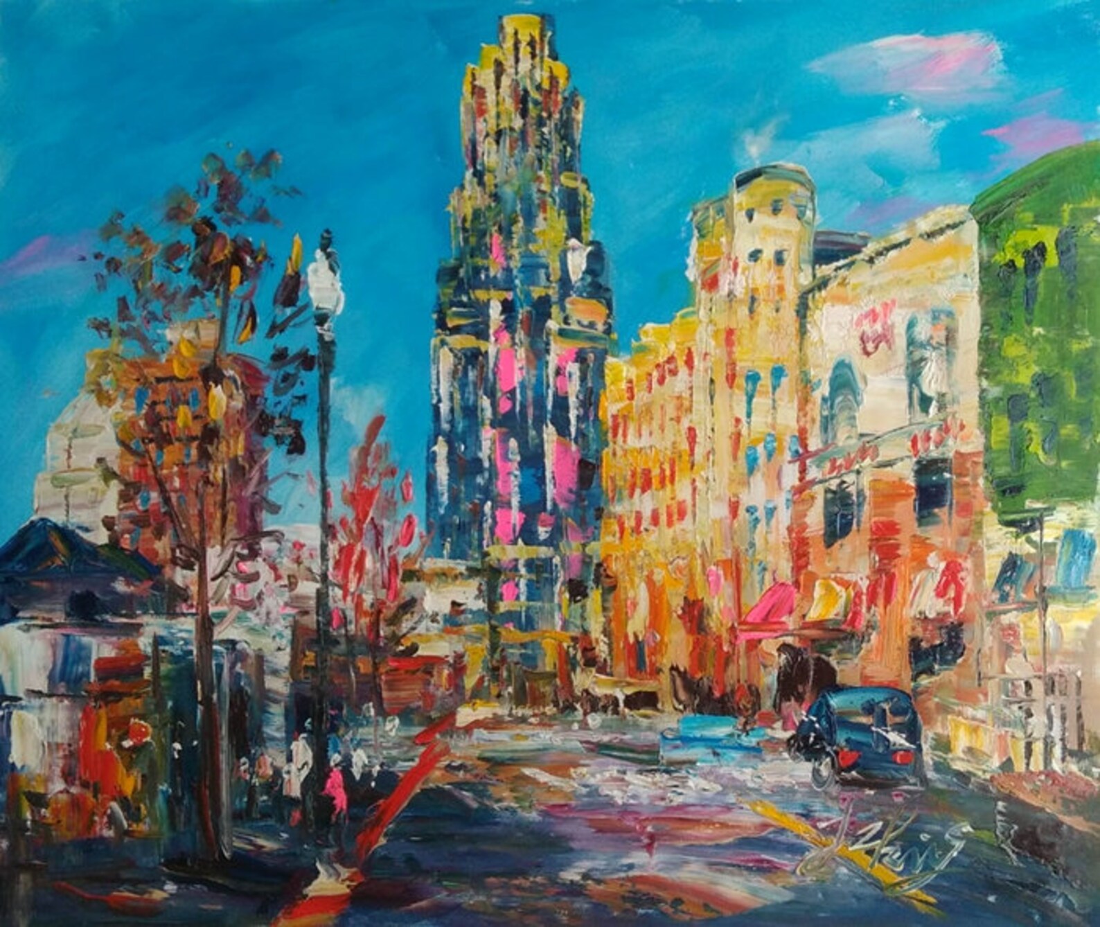 Downtown New Rochelle Ny-pen King-a2294-home Decor Holiday - Etsy