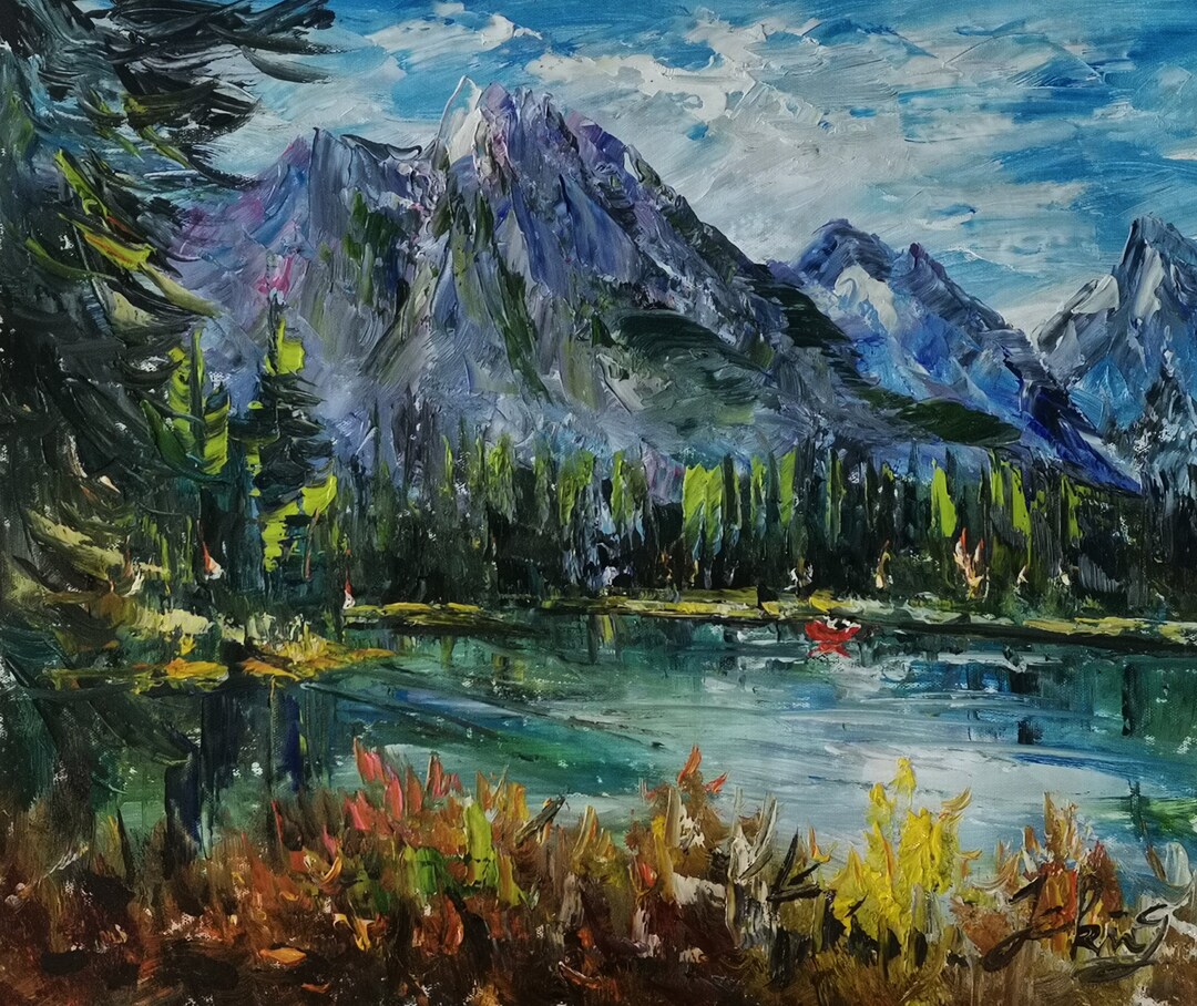 Grand Teton National Park String Lake-pen King-a4614-home Decor Holiday ...
