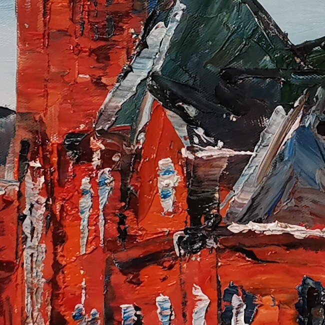 Admin Building from Campus Georgia Tech-Pen King-A2564-Home | Etsy