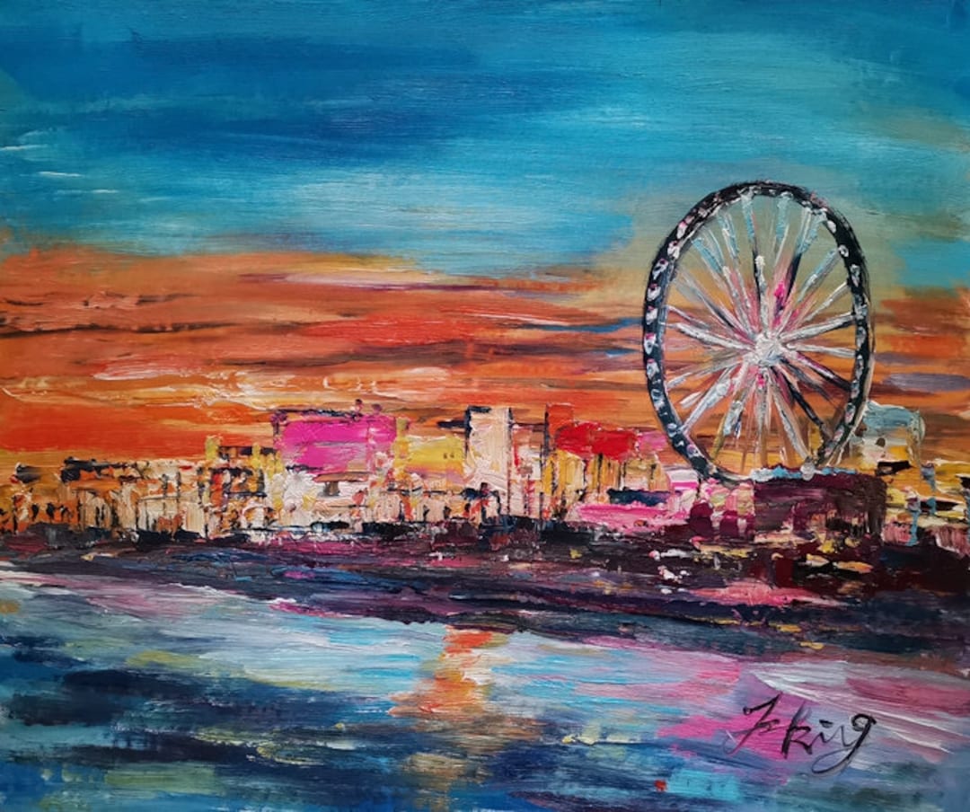 Sunset Myrtle Beach, South Carolina-pen King-a2786-home Decor Holiday ...