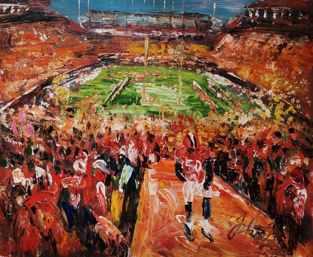 Tigers Down Hill, Clemson Memorial Stadium, Sc-pen King-a2823-home ...