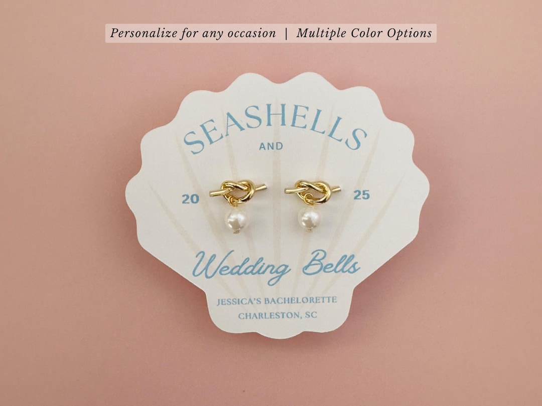 Seashells and Wedding Bells | Bachelorette Party Favors | Bridal Shower ...