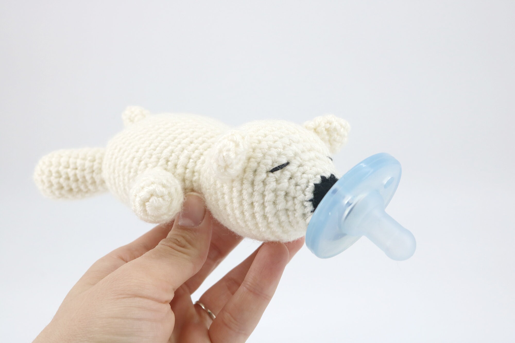 Bear Pacifier Holder PATTERN ONLY - Etsy