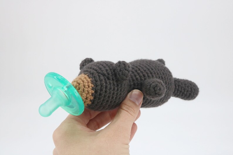 Bear Pacifier Holder PATTERN ONLY - Etsy