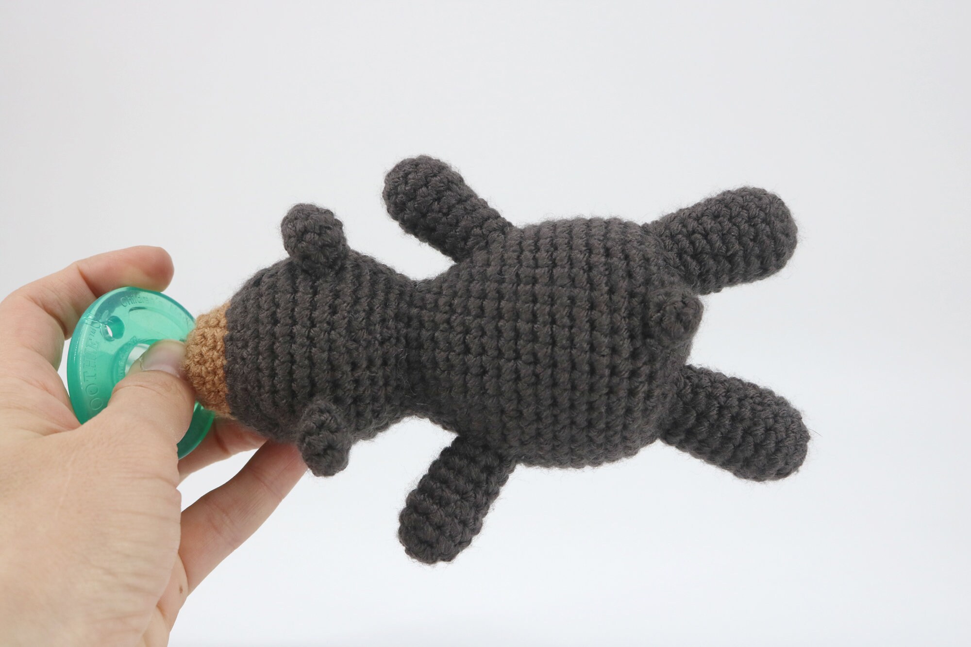 Bear Pacifier Holder PATTERN ONLY - Etsy