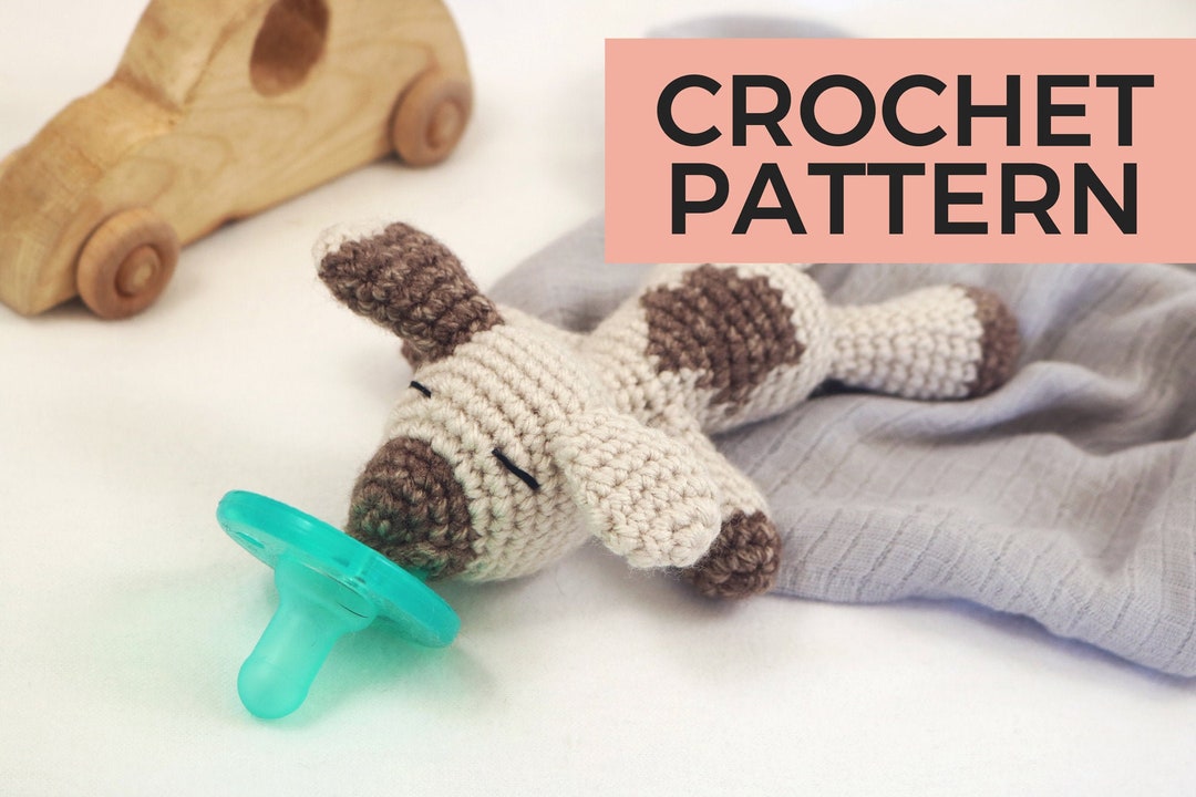 Puppy Pacifier Holder PATTERN ONLY - Etsy