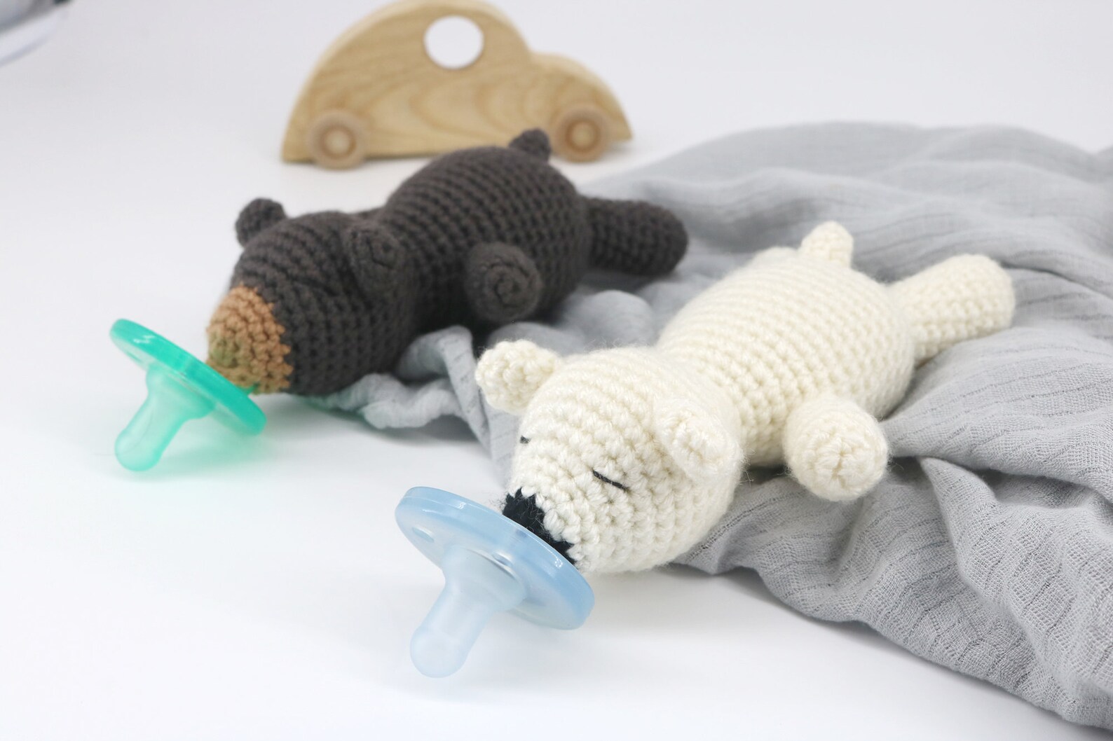 Bear Pacifier Holder PATTERN ONLY - Etsy