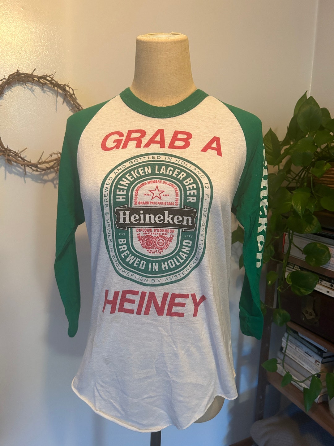 Grab a Heiney Vintage Baseball Tee - Etsy