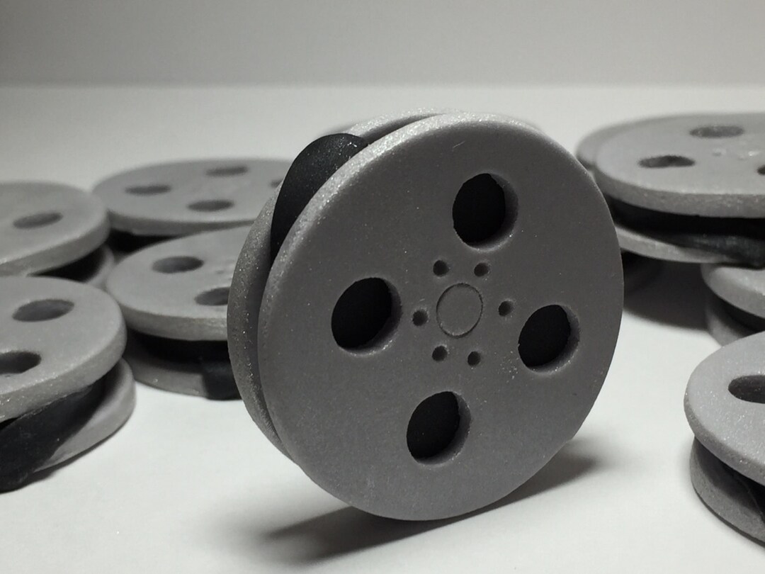 Movie Film Reels Cupcake Toppers Fondant - Etsy