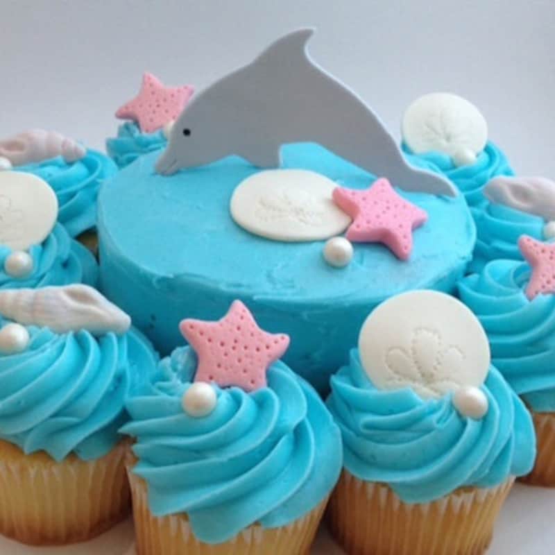 Dolphin Cake Topper - Etsy