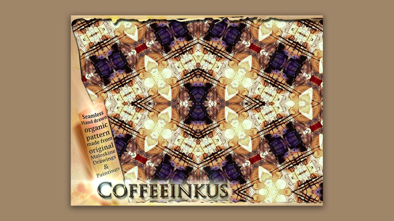 30 Hand Drawn Seamless Patterns - Etsy