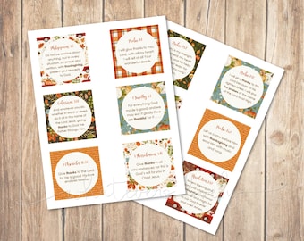 Bible Verse Cards - Etsy