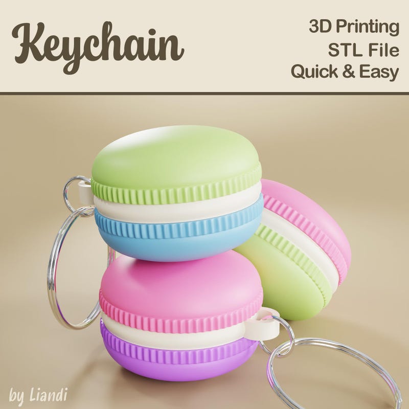 Fun and Cute 3d Keyrings - Etsy