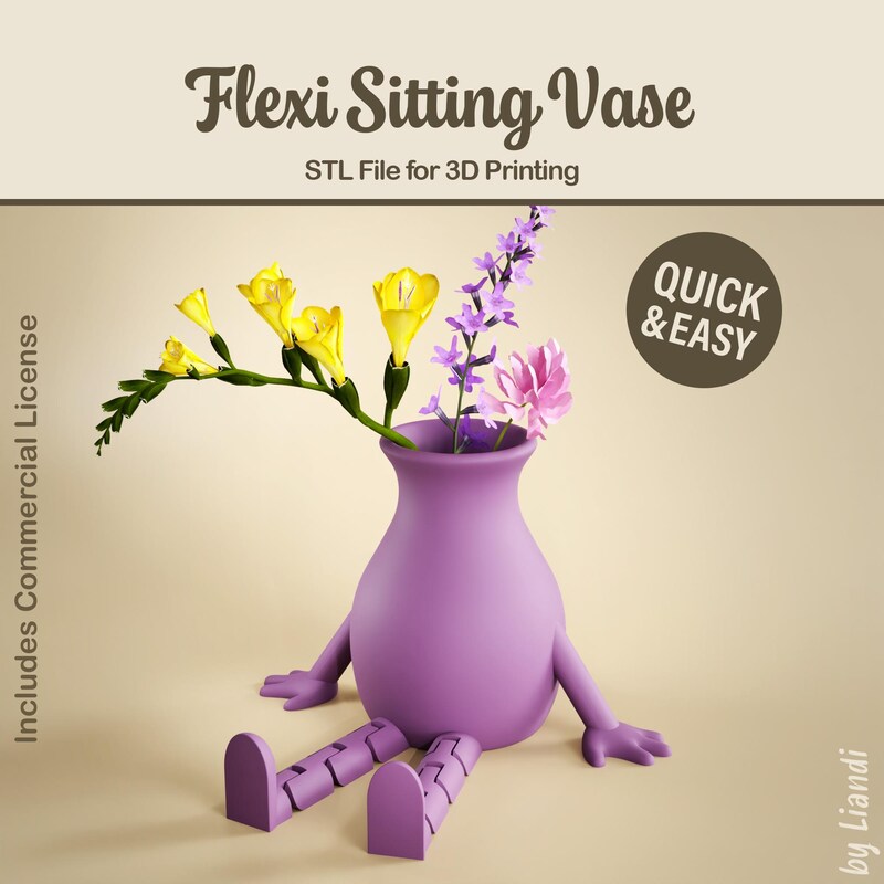 Mothers Day Vase 3d Print - Etsy