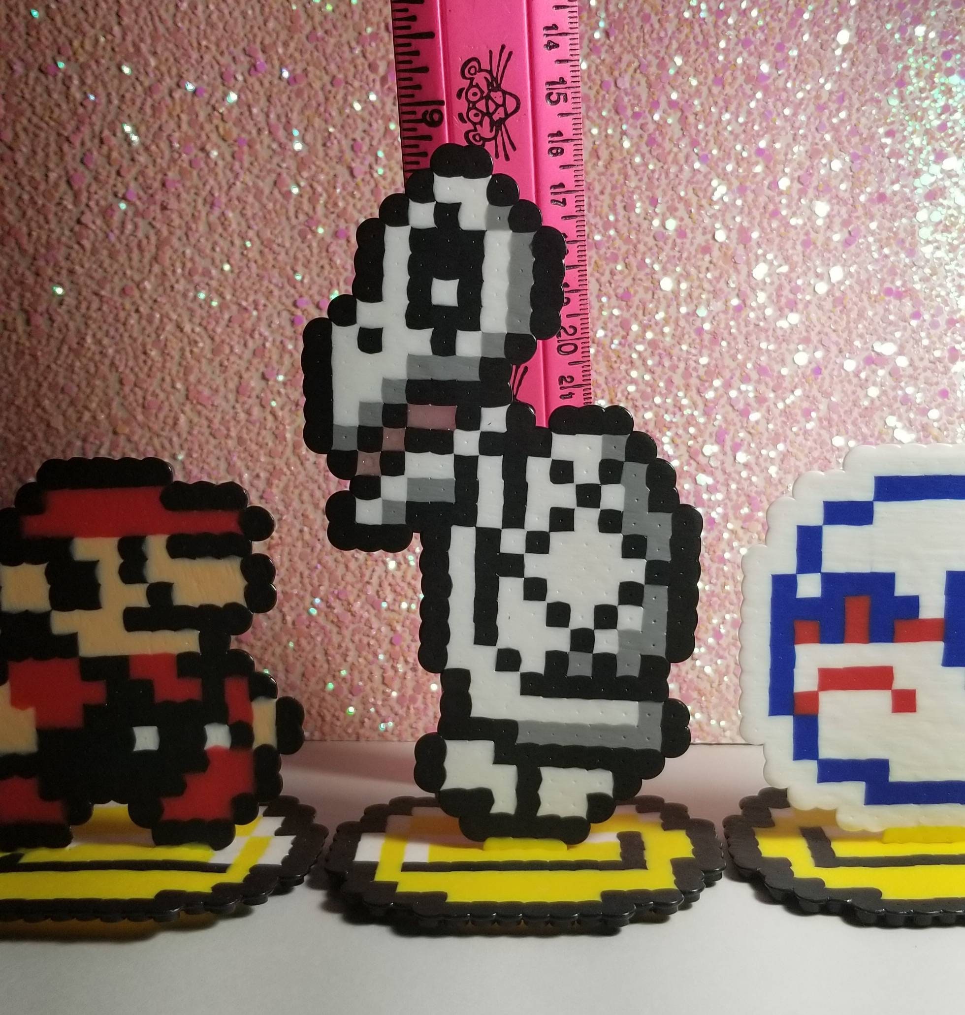 Super Mario 3 Castle Pixel Figure Set. - Etsy
