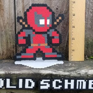 Deadpool 8 Bit Pixel Figure - Etsy
