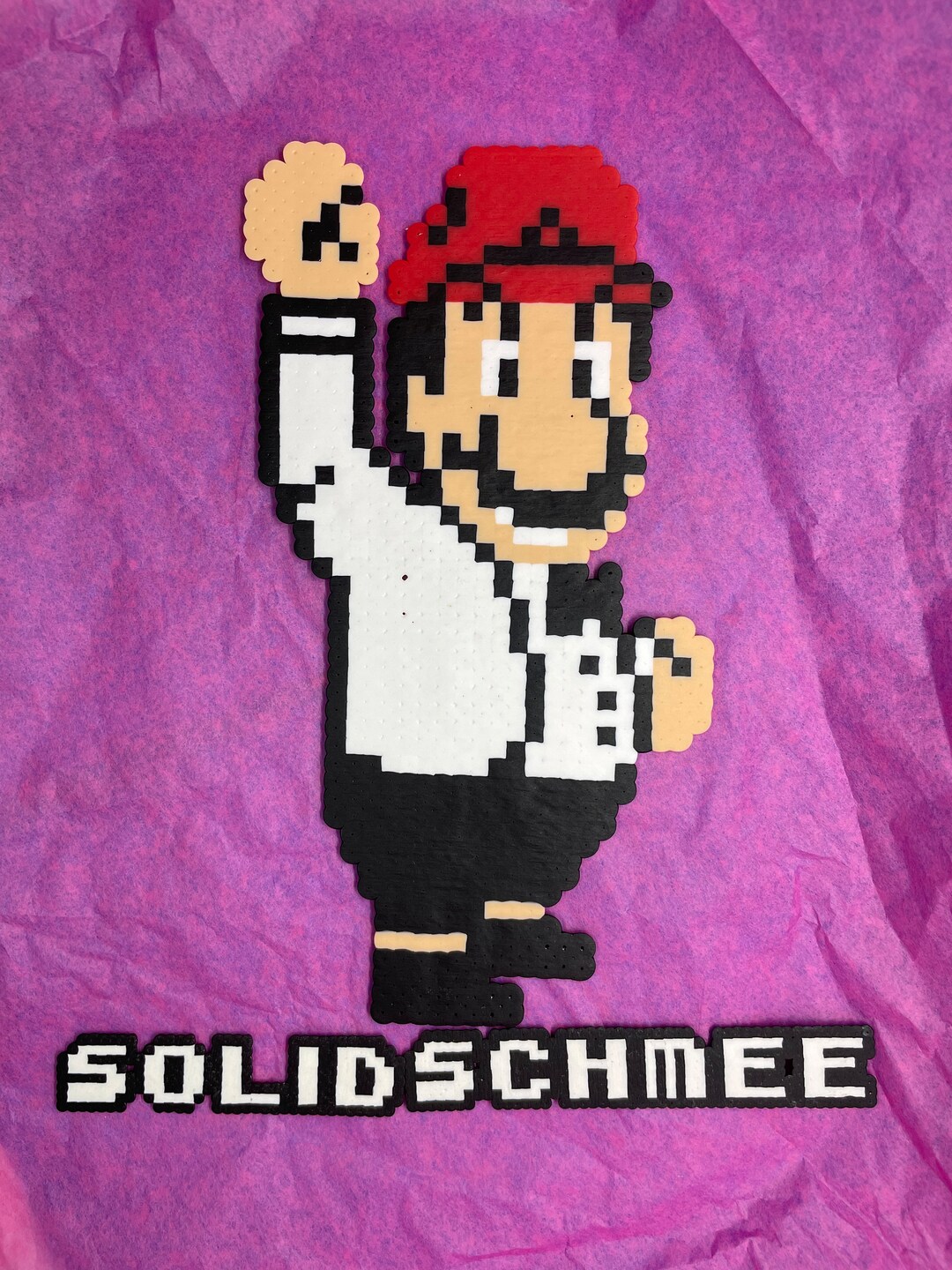 Referee Mario Bead Sprite Mike Tysons Punchout - Etsy