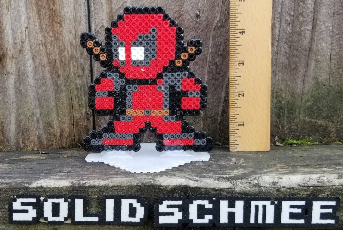 Deadpool 8 Bit Pixel Figure - Etsy