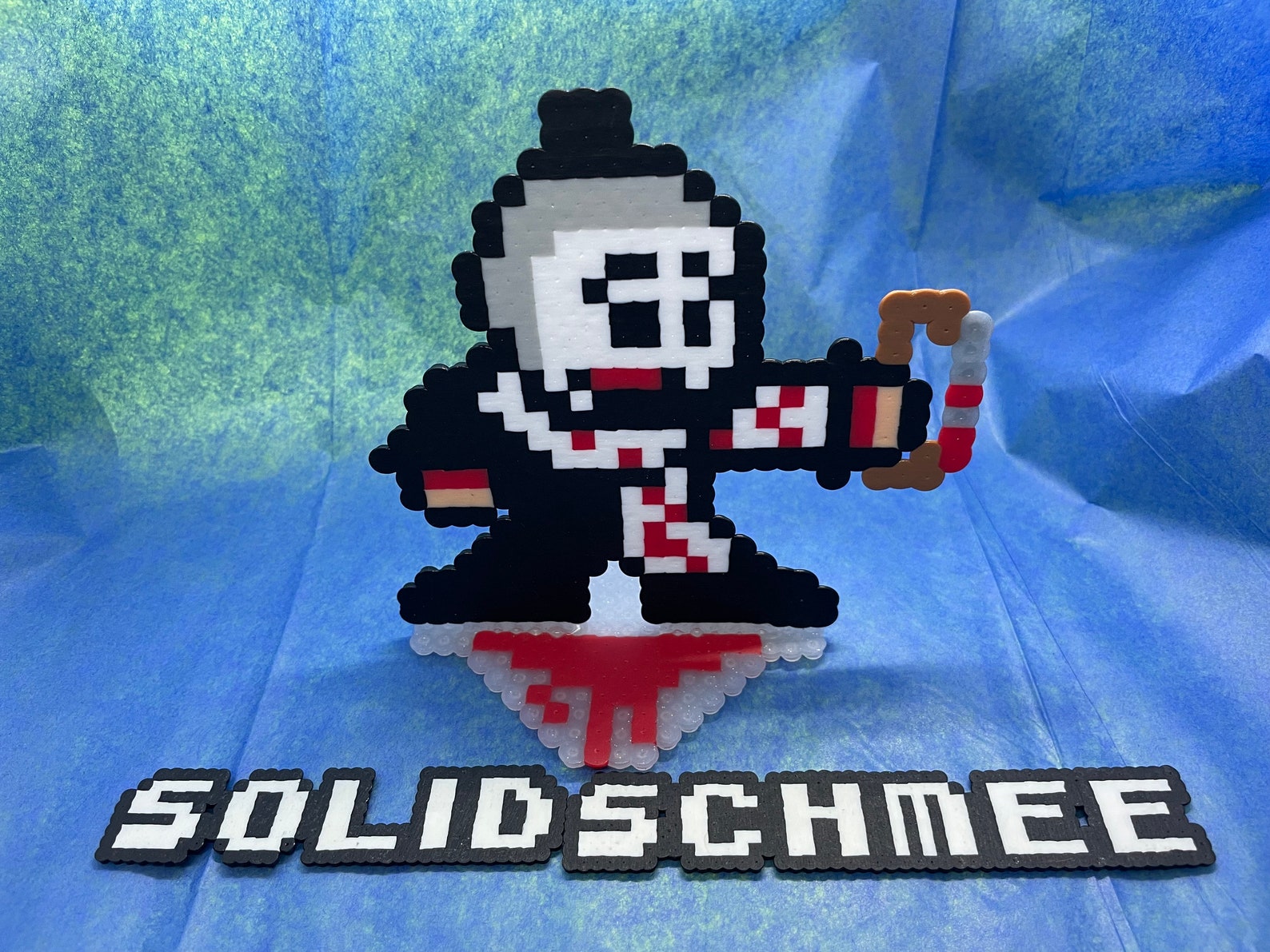 Art the Clown Terrifier 8-bit Pixel Figure Stand - Etsy