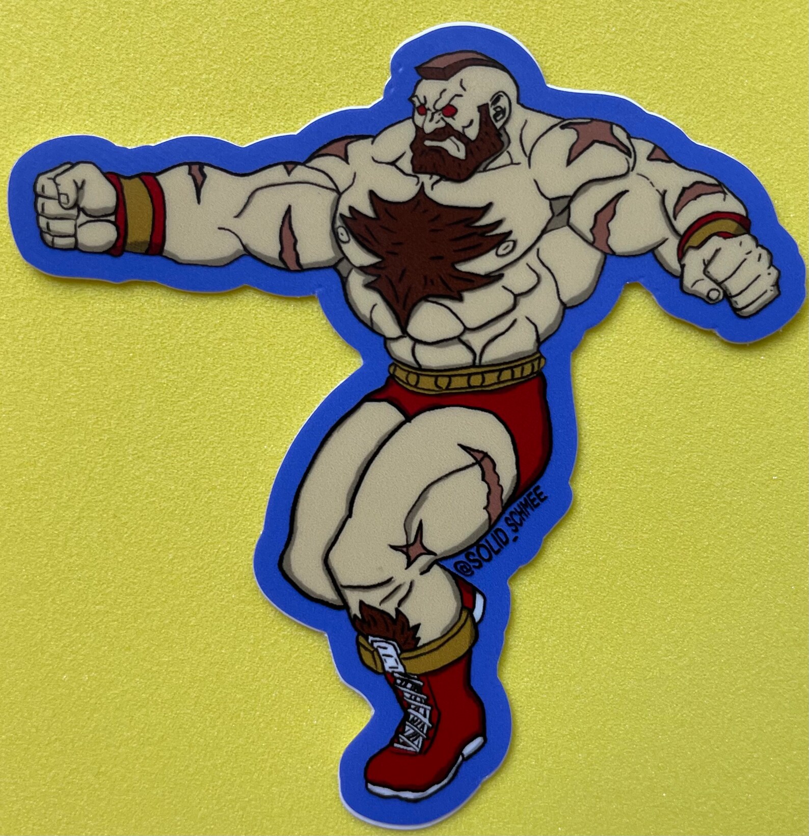 Double Lariat Zangief Street Fighter High Quality Vinyl - Etsy