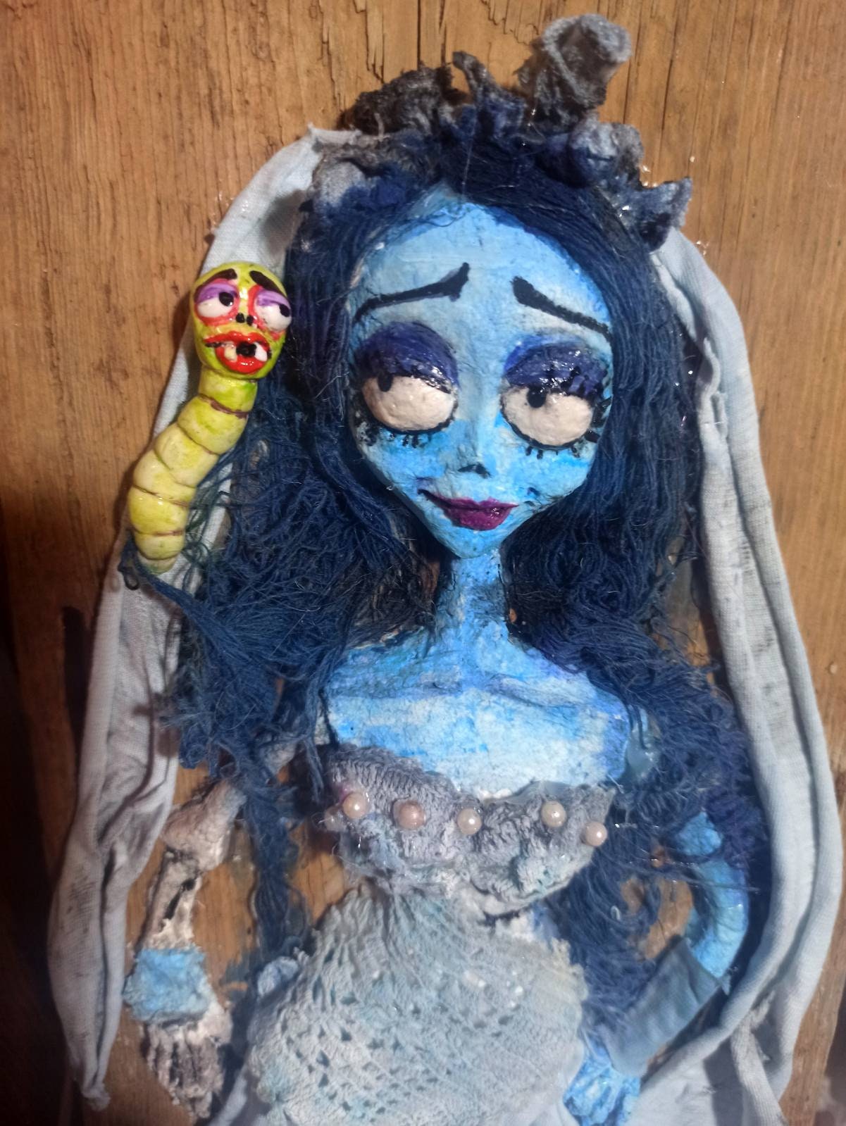 Tim Burton's Corpse Bride-handmade Doll-papier-mâché Doll - Etsy