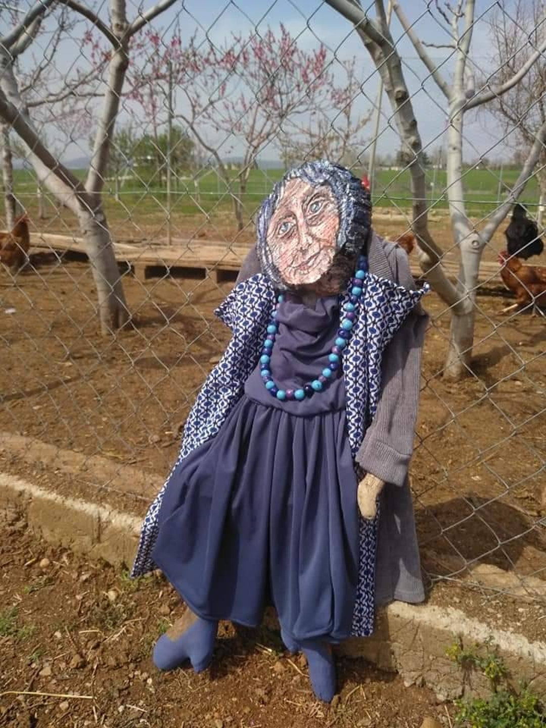 Granny Doll- Wooden Doll- Super Grandma- Art Doll- Decorate Your Home ...