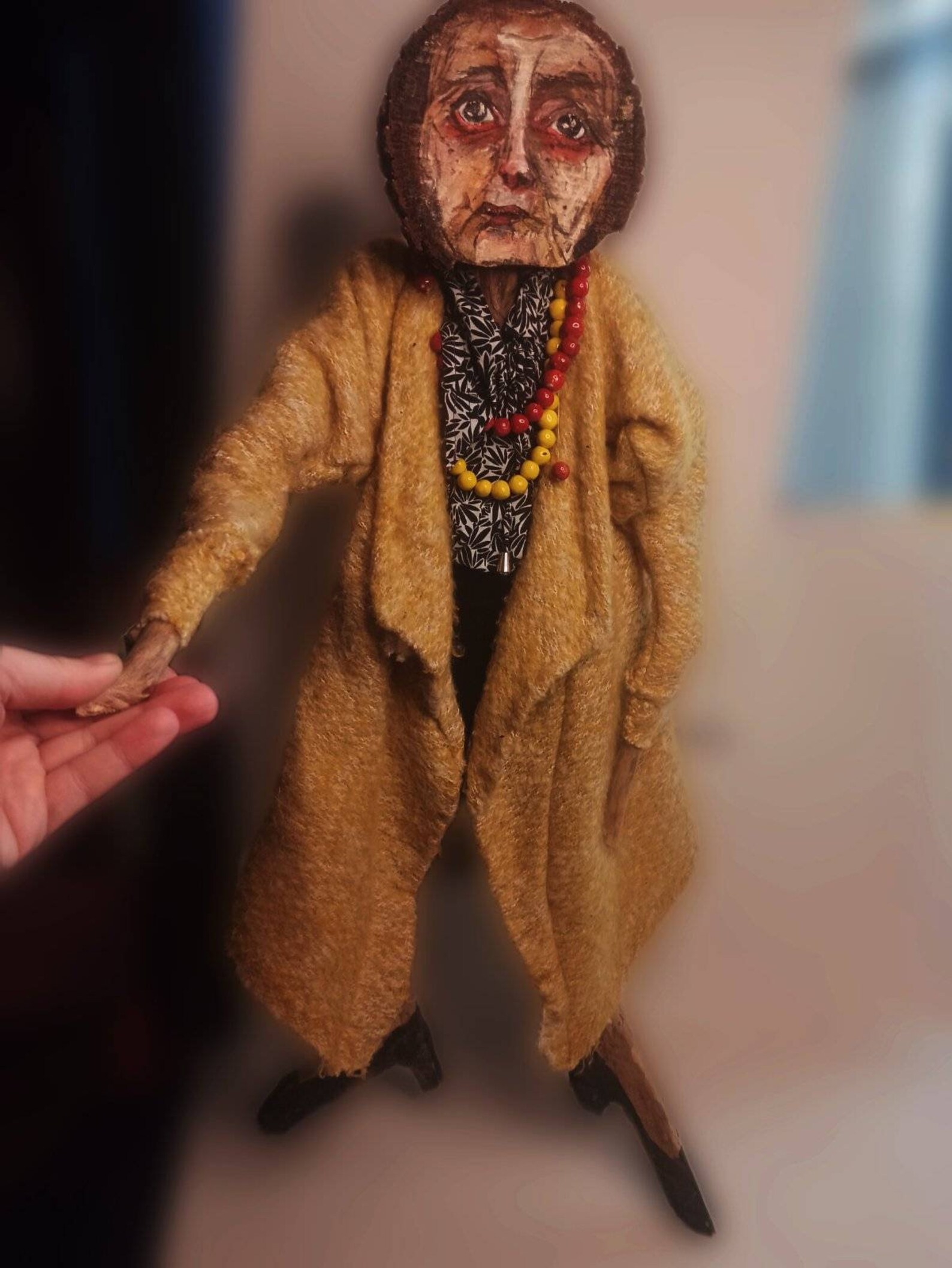 Grandma Doll- Wooden Doll- Handmade Doll- Wooden Art - Woodlovers Art ...