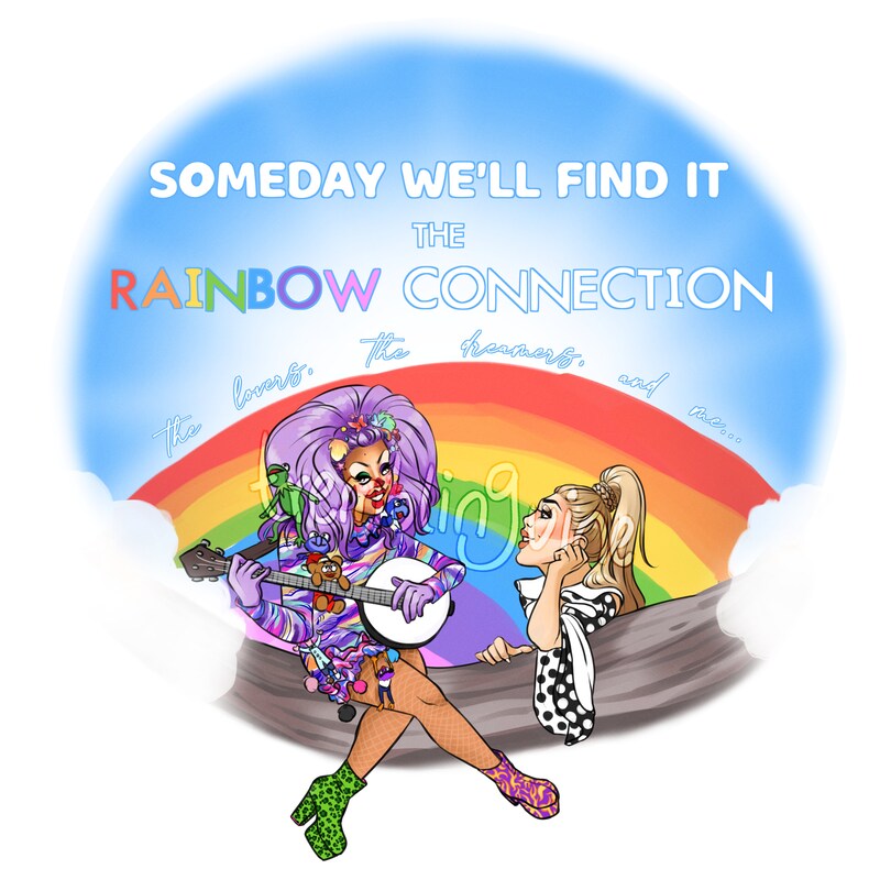 Rainbow Connection Print - Etsy