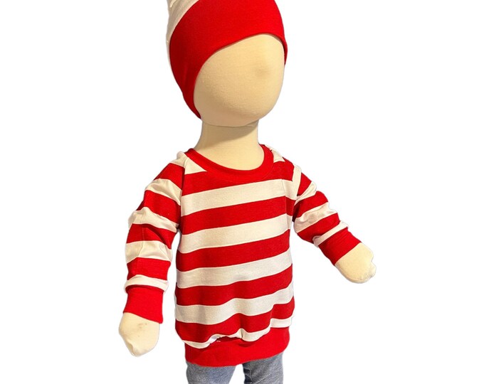 Handmade Waldo-inspired Wenda and Waldo Baby Crochet Outfit/costume ...