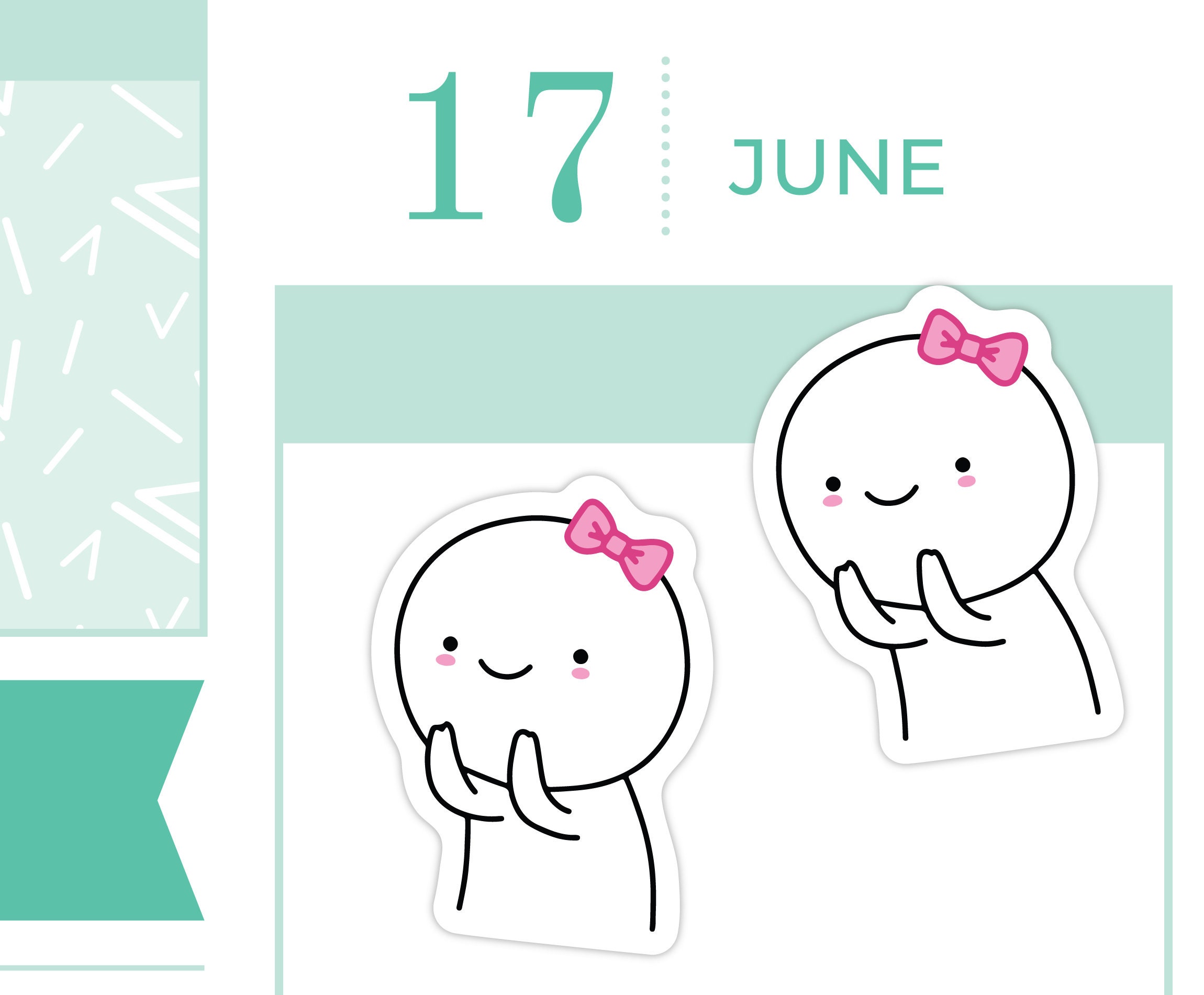 Popo das Mädchen Sticker süße Sticker oh me Aufkleber | Etsy