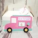 Ice Cream Gable Favor Boxes, Ice Cream Favors,ice Cream Party, Ice ...