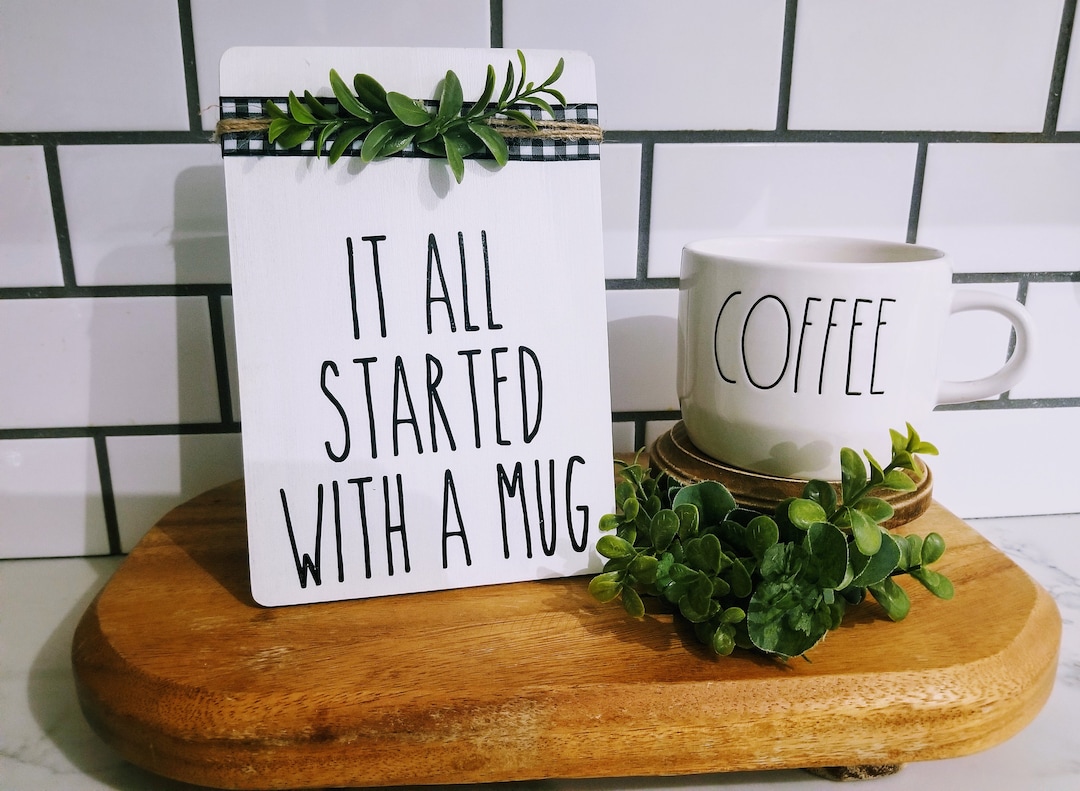 Rae Dunn Inspired Farmhouse Sign, Farmhouse Decor, Wood Signs, Rae Dunn ...