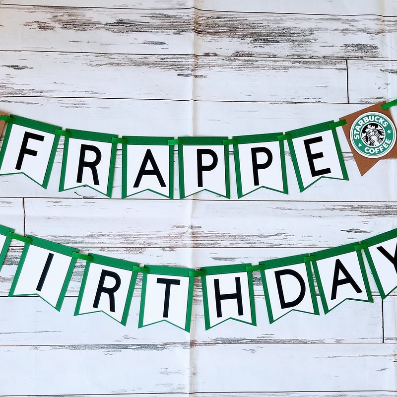 Starbucks Birthday - Etsy