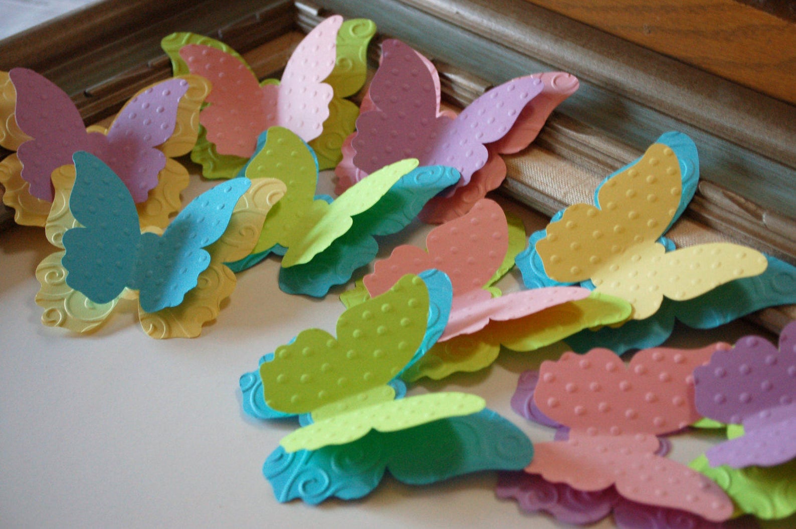 Paper Butterfly Cutouts Die Cut Spring Baby Shower LOVE - Etsy
