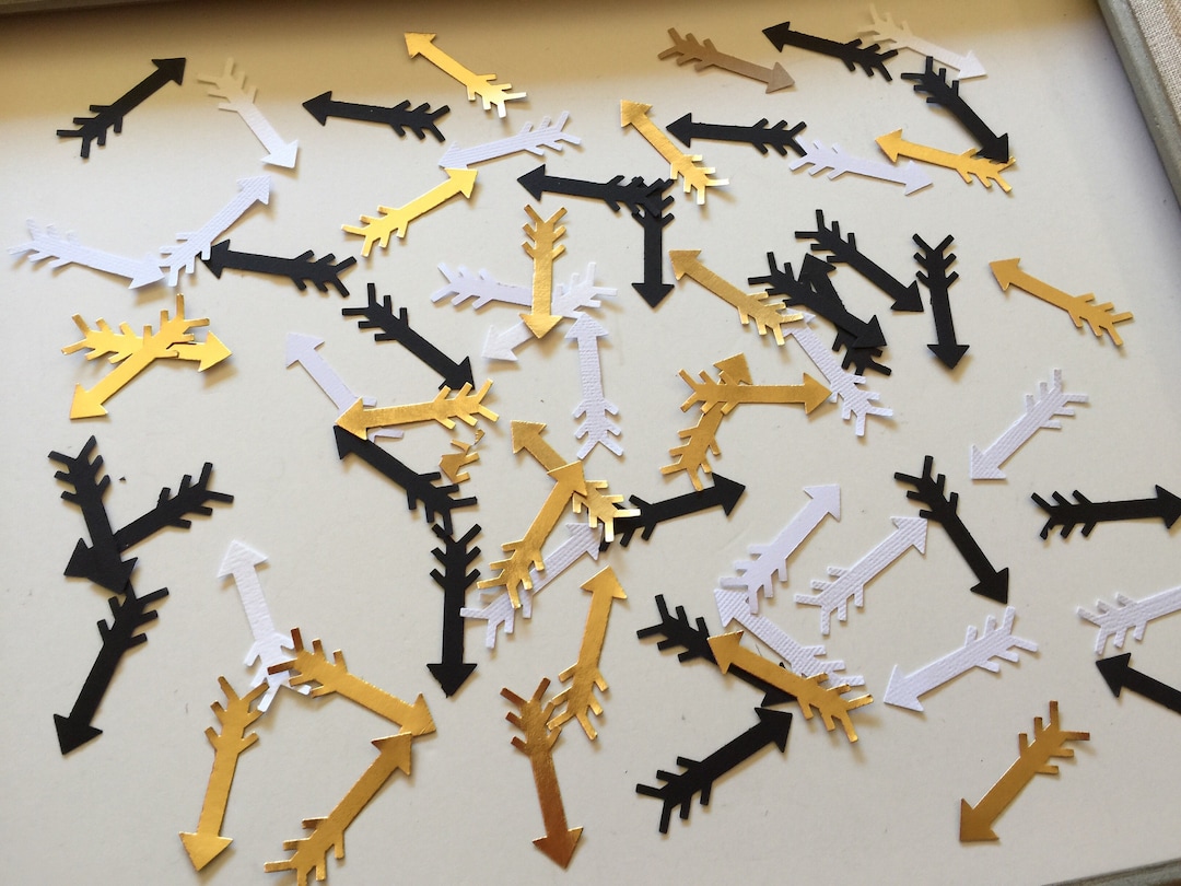 Boho Arrow Confetti Wedding Tribal Baby Shower Party Decor Table Decor ...