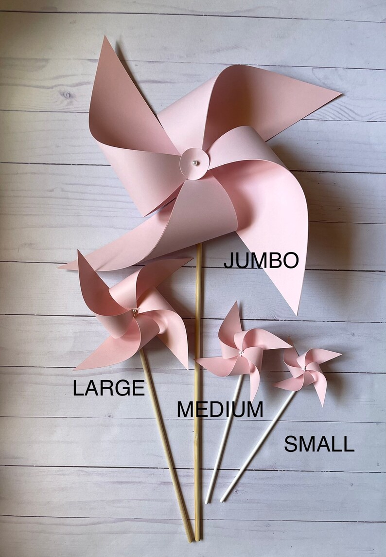 Party Paper Pinwheels in Pastel Colors Unicorn Birthday Baby - Etsy