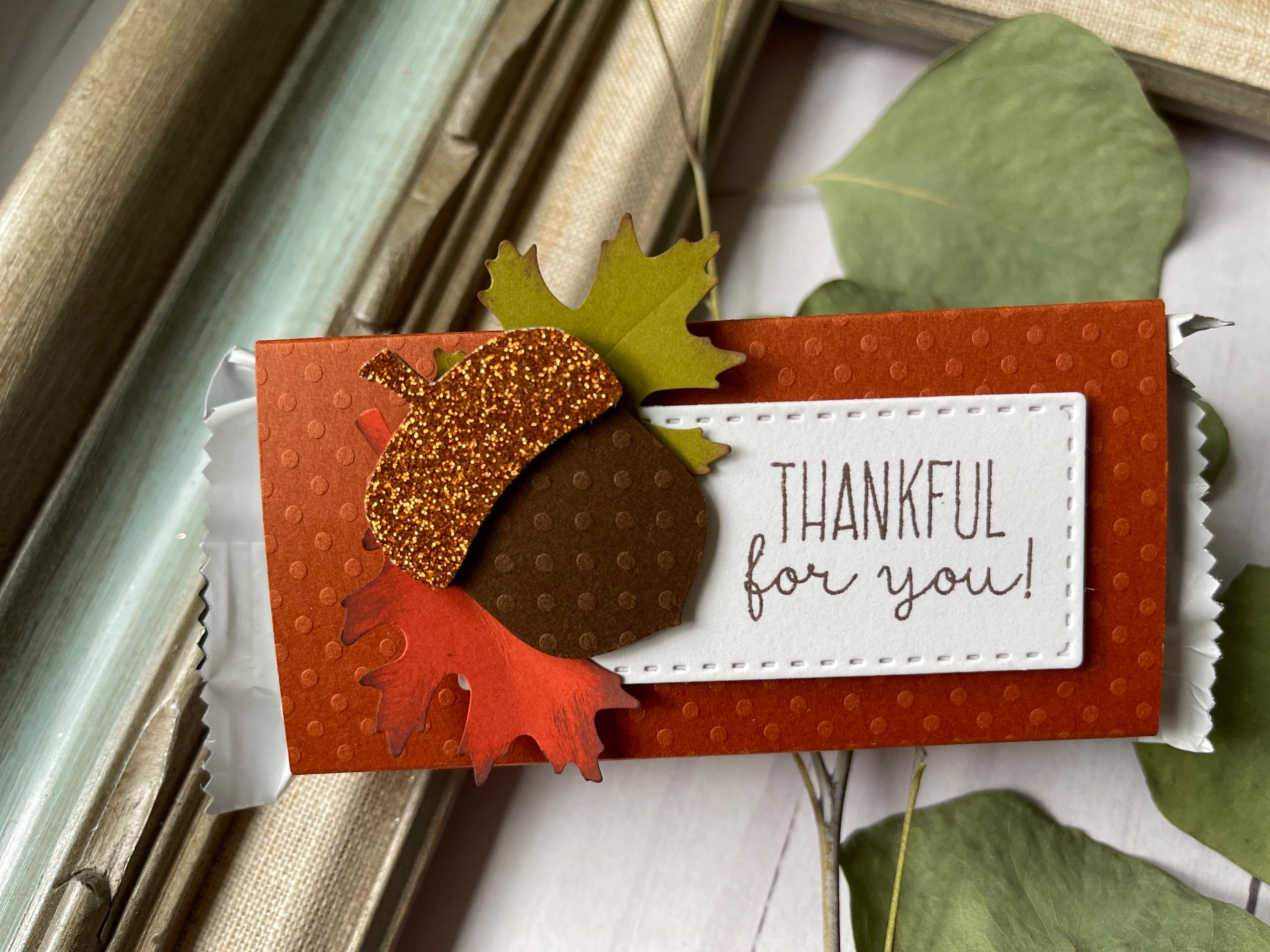 Thanksgiving Favor Holders Bags, Fall Party Gifts, Fall Leaves Acorn ...