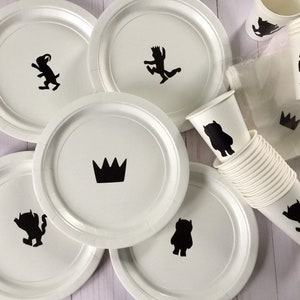 Where the Wild Things Are Party Gold or Silver Decal Stickers Wild One ...