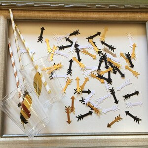 Boho Arrow Confetti Wedding Tribal Baby Shower Party Decor Table Decor ...