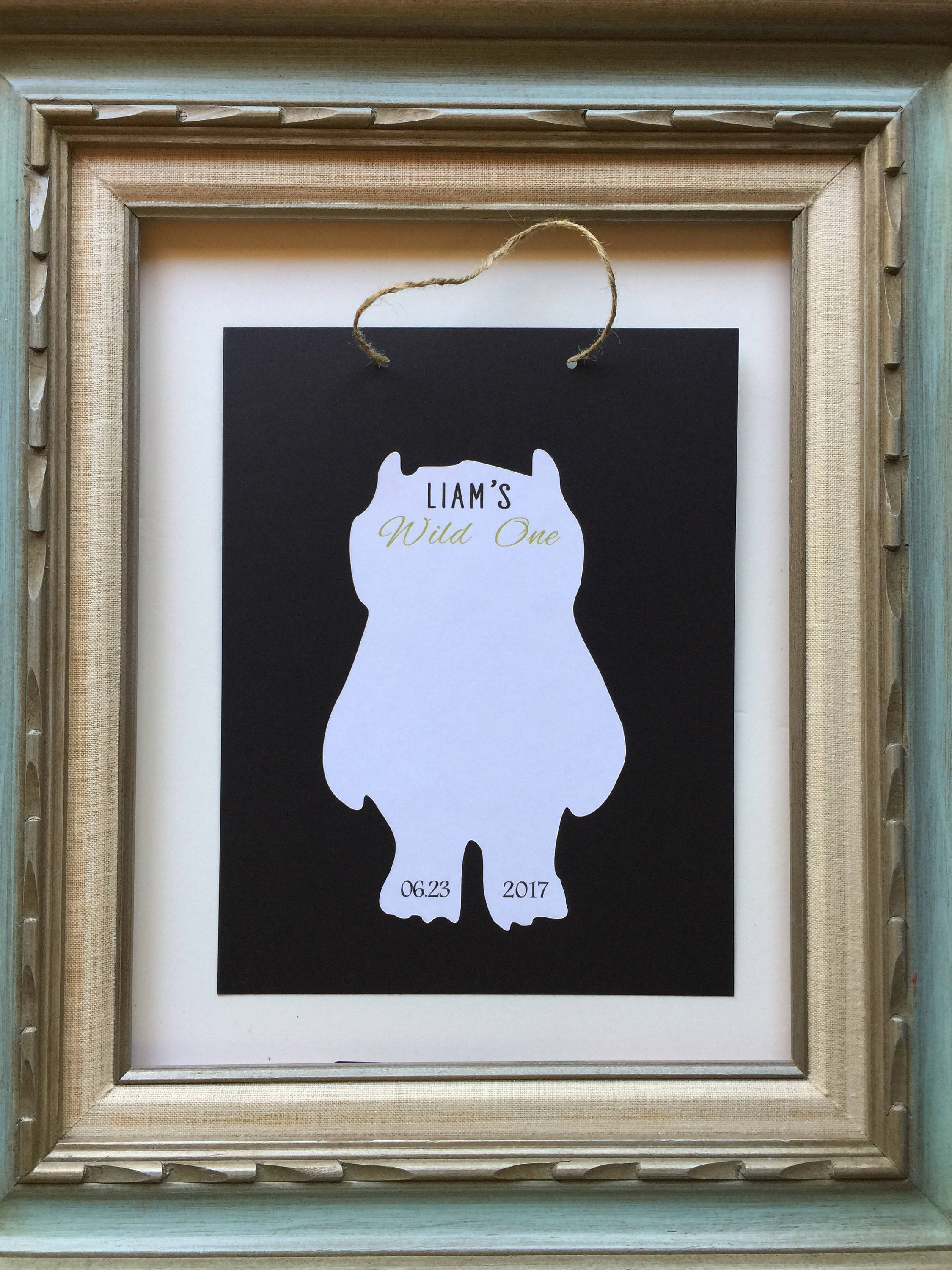 Where the Wild Things Are Party Guest Book Sign Wild One First - Etsy