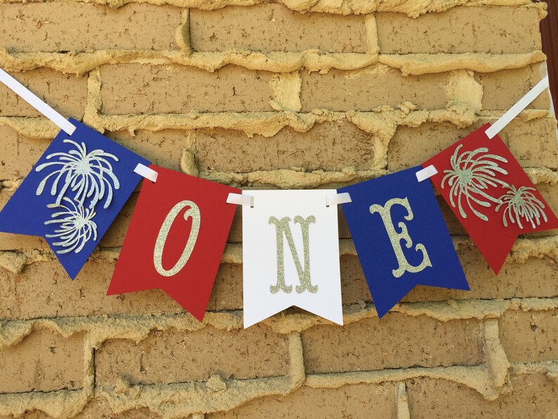 Little Firecracker Banner Memorial Day July 4th of July | Etsy