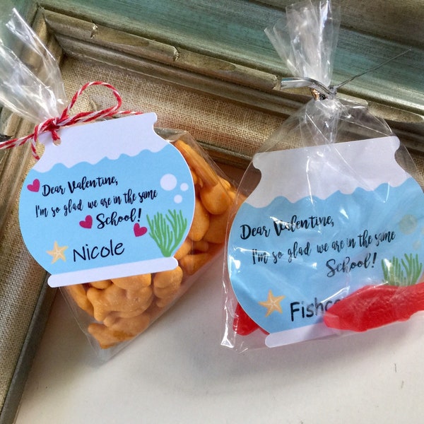 Fish Bowl Valentine - Etsy