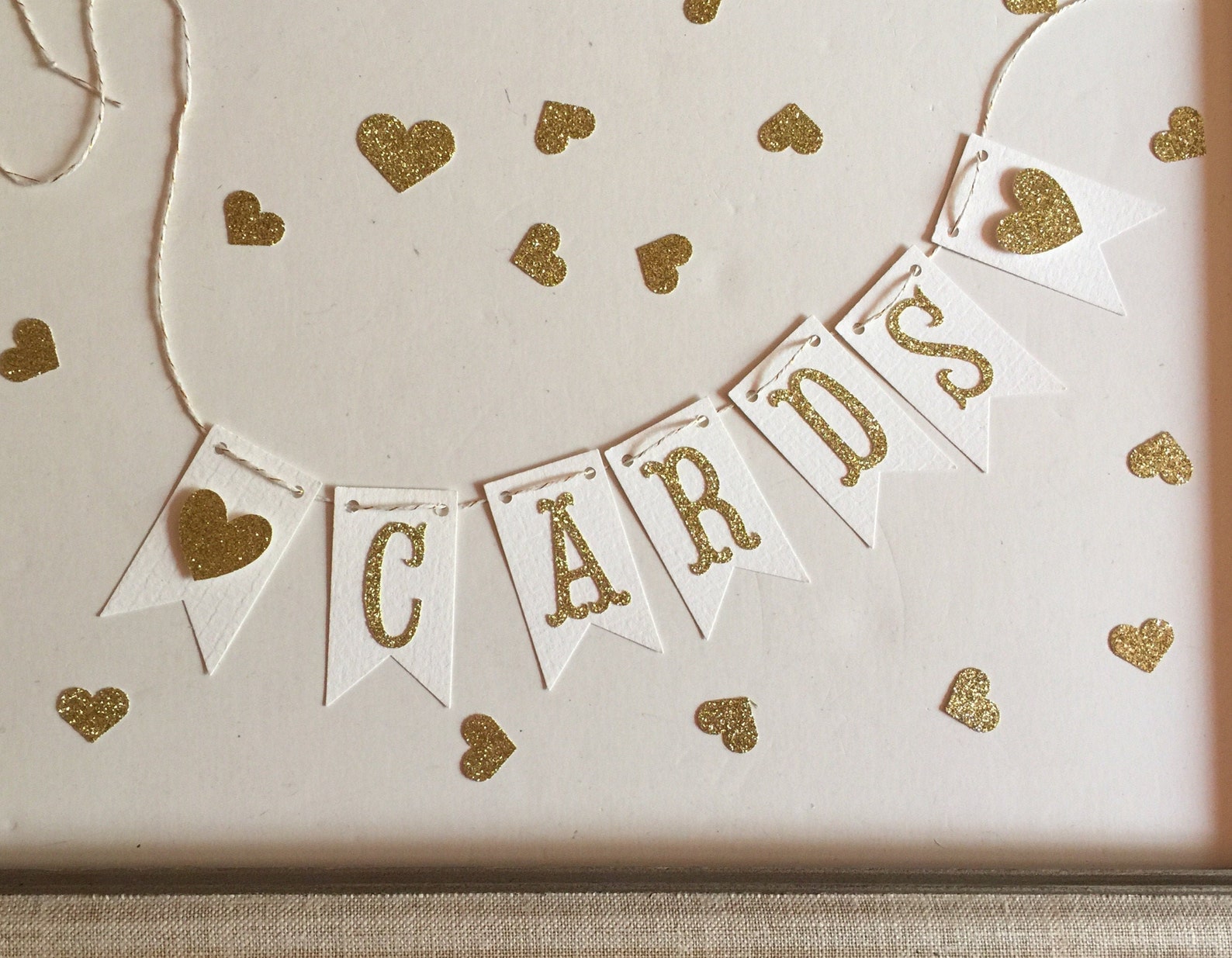 Wedding Cards Banner Mini Banner Wedding Card Sign Wedding | Etsy