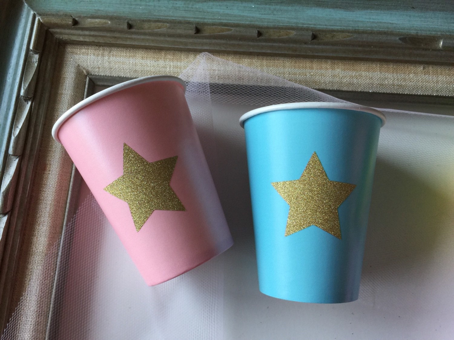 Twinkle Twinkle Little Star Party Cups Disposal Paper Snack Cups ...